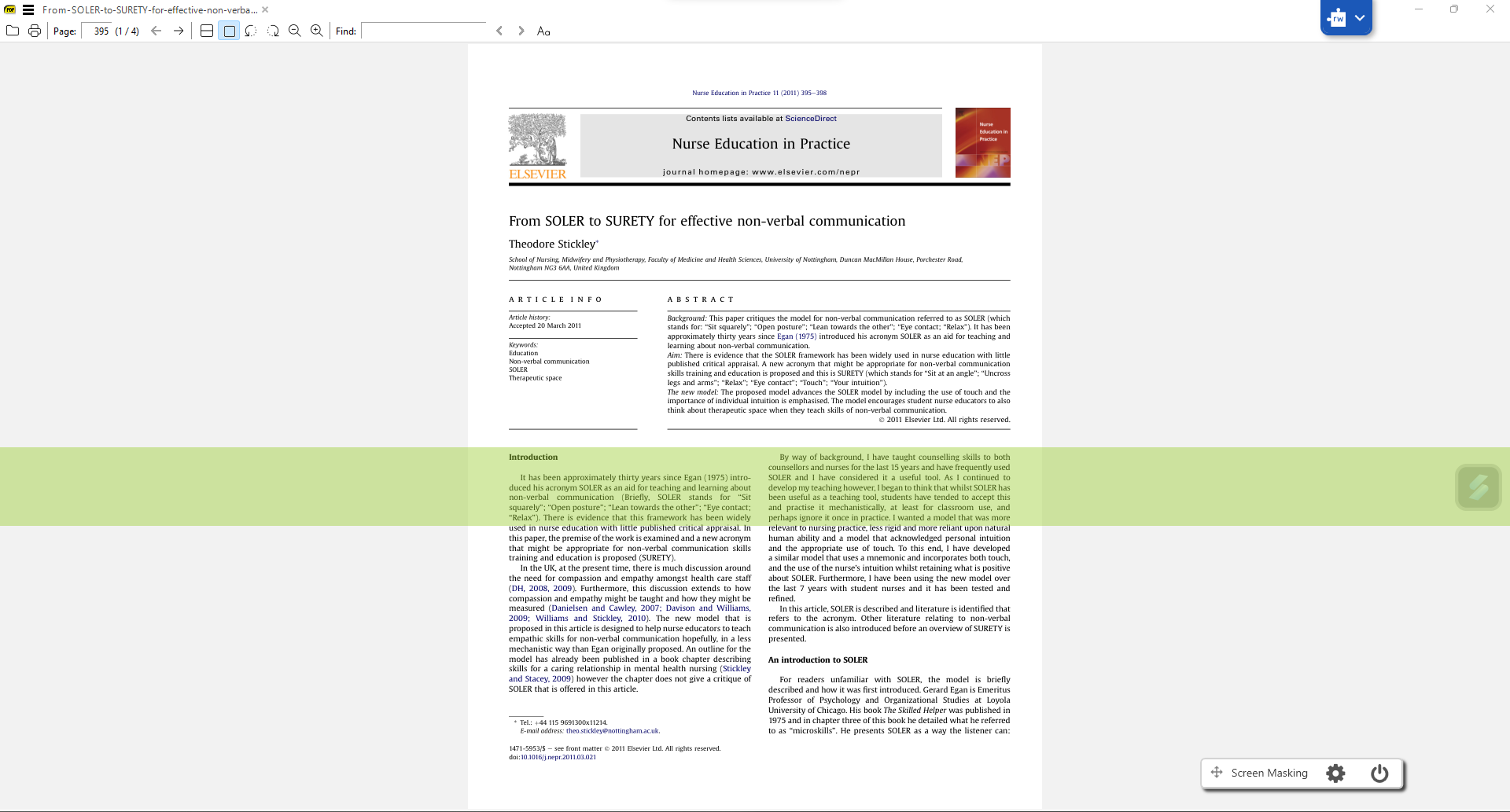 Screen Masking and Reading Rulers · sumatrapdfreader sumatrapdf · Discussion #3389 · GitHub