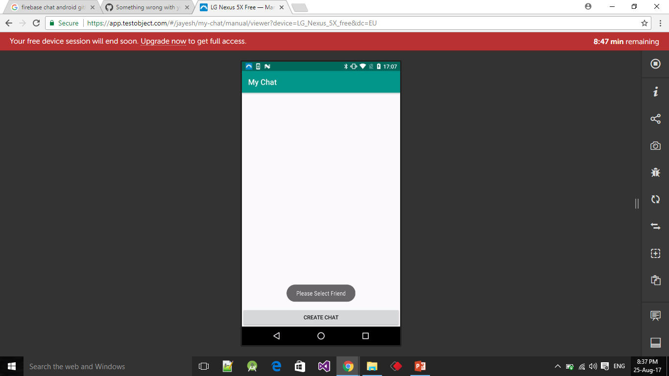 Something wrong with your account key please check it in quickblox admin panel · Issue #432 ...
