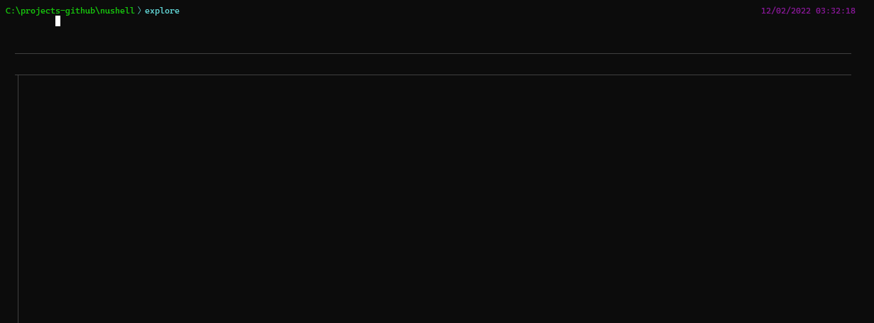 `explore` inside `explore` has strange behavior when quitting · Issue #7328 · nushell/nushell ...