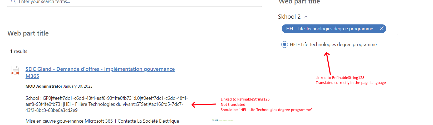 Taxonomy in localized search results does not get translated · Issue ...