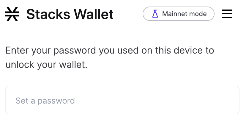 Fix placeholder text for password re-entry · Issue #1012 · leather-io ...