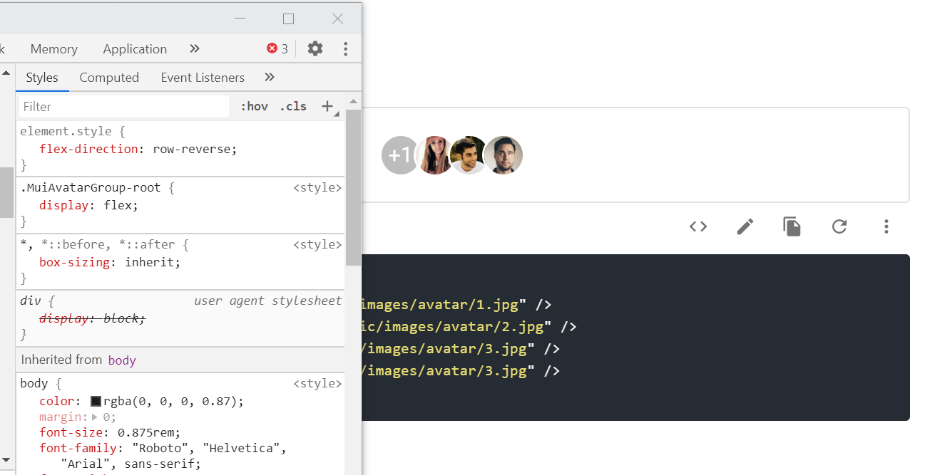 Better implementation of Avatar Group (remove z-index) · Issue #21562 · mui/material-ui · GitHub