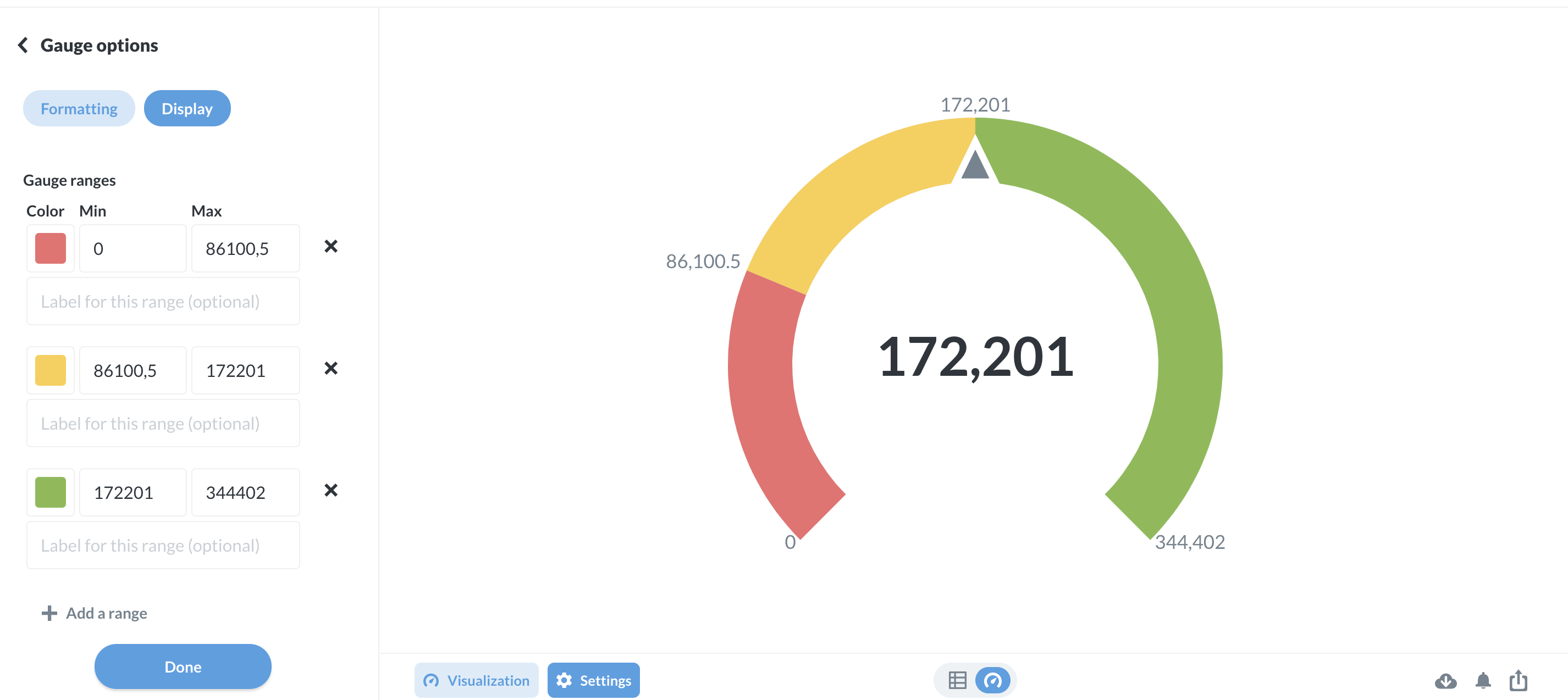 Gauge Option Not Editable 3373 And 341 · Issue 11775 · Metabasemetabase · Github 
