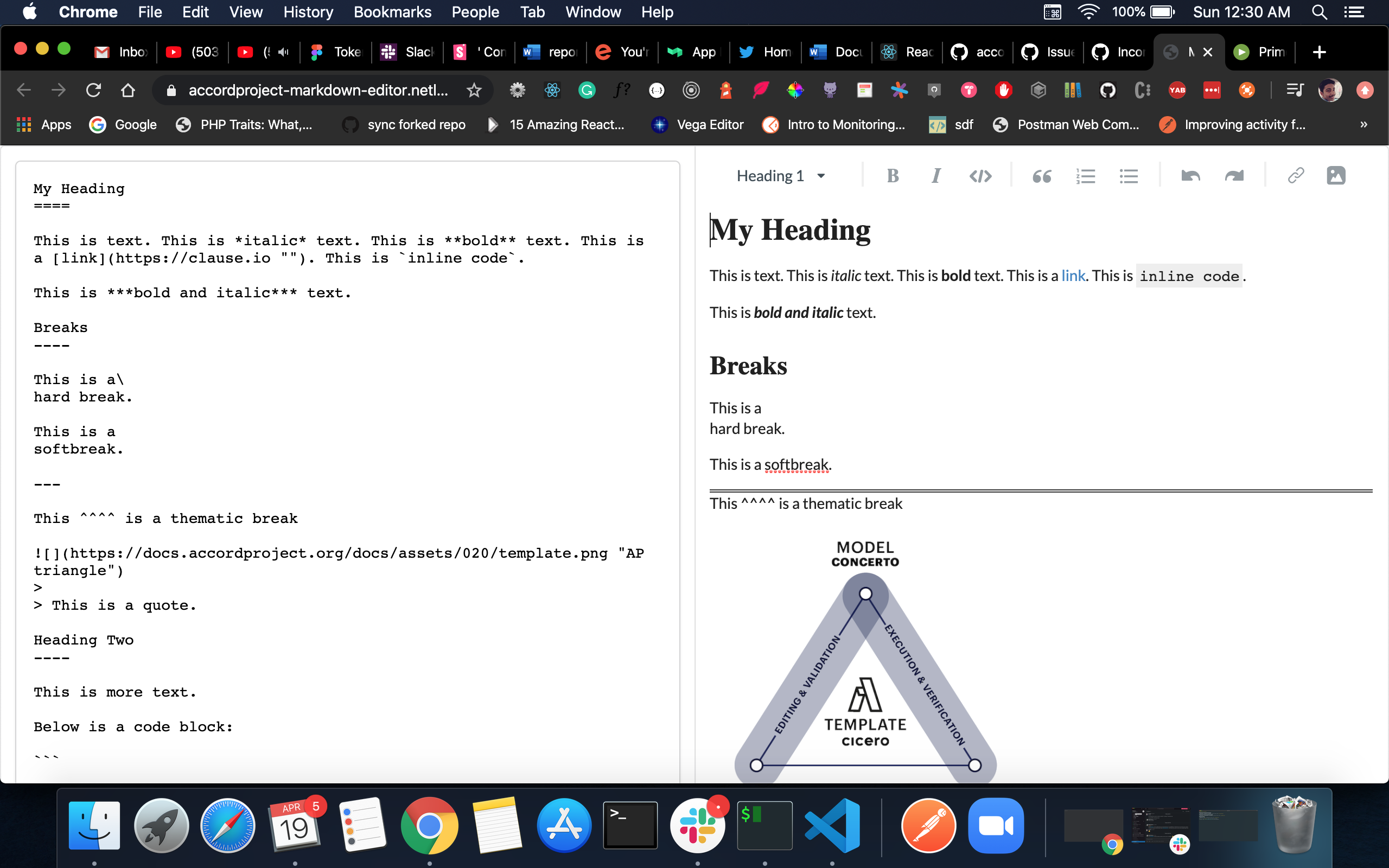 Incorrect alignment of Bold Icon · Issue #361 · accordproject/markdown-editor · GitHub