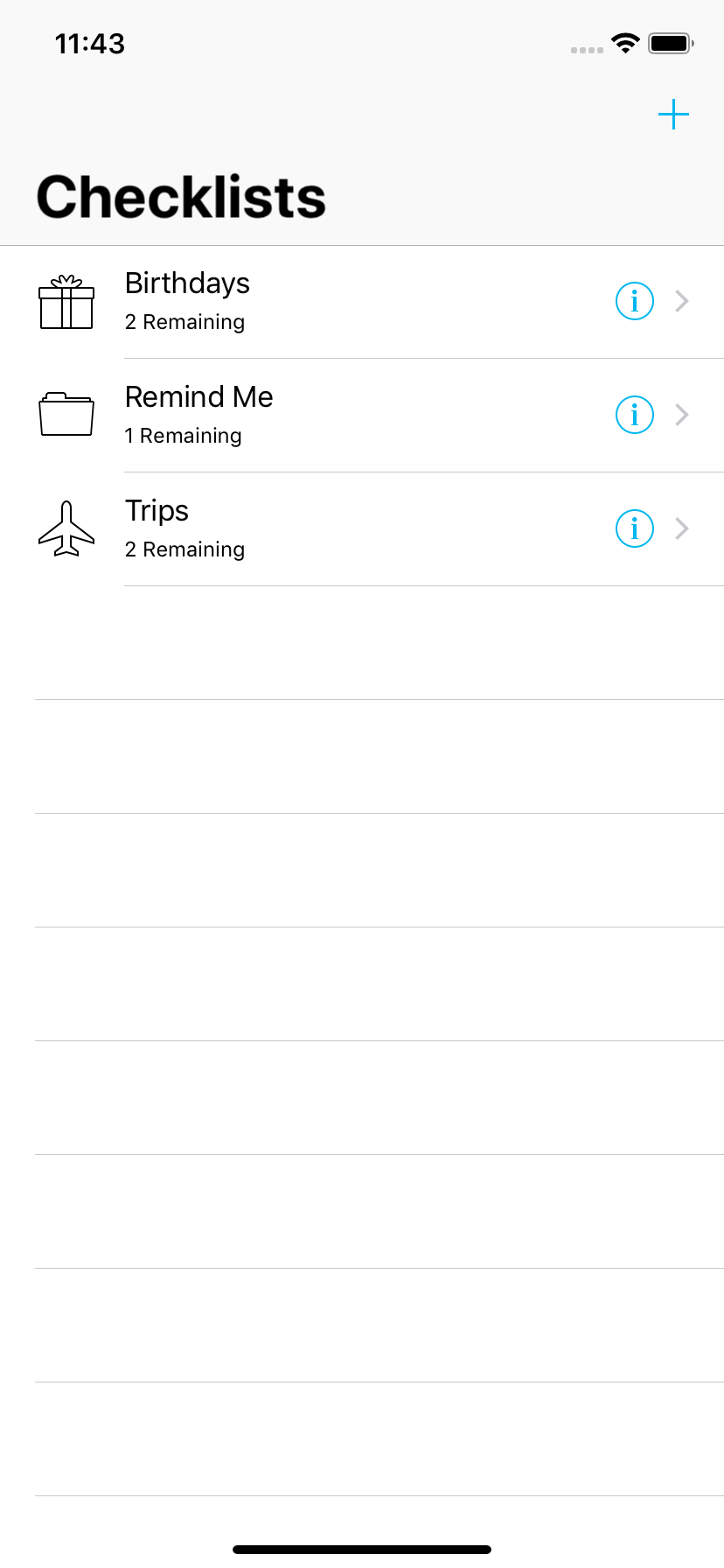GitHub - iw4p/Checklist: Checklist app - Swift