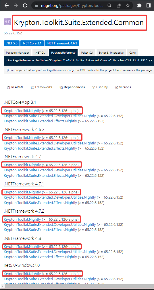 [Bug]: Stable packages has "Nightly" package referances · Issue #347 · Krypton-Suite/Extended ...