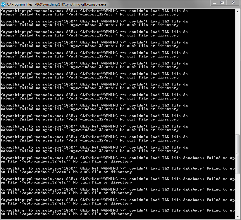 Problem Event Name: BEX · Issue #388 · kozec/syncthing-gtk · GitHub