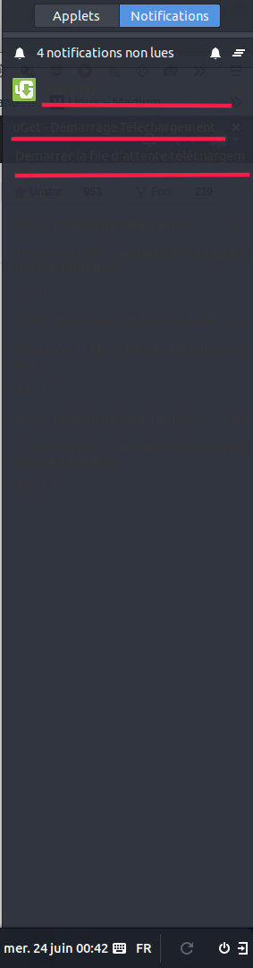 Budgie desktop: raven notifications text color issue · Issue #163 · vinceliuice/Mojave-gtk-theme ...