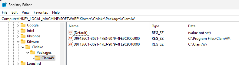 msi installer doesn't detect old versions of clamAV installed under a non-standard pathname ...