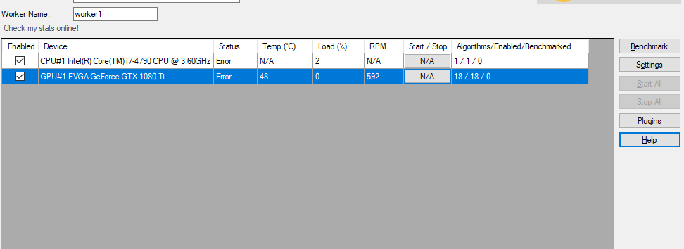 Nicehash fails to benchmark. I have the program registered as an exception in Bitdefender, but ...