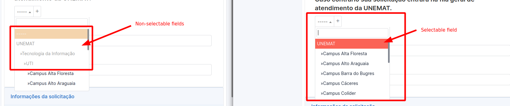 Error in apresentation of fields "GLPI Objects" · Issue #3304 · pluginsGLPI/formcreator · GitHub