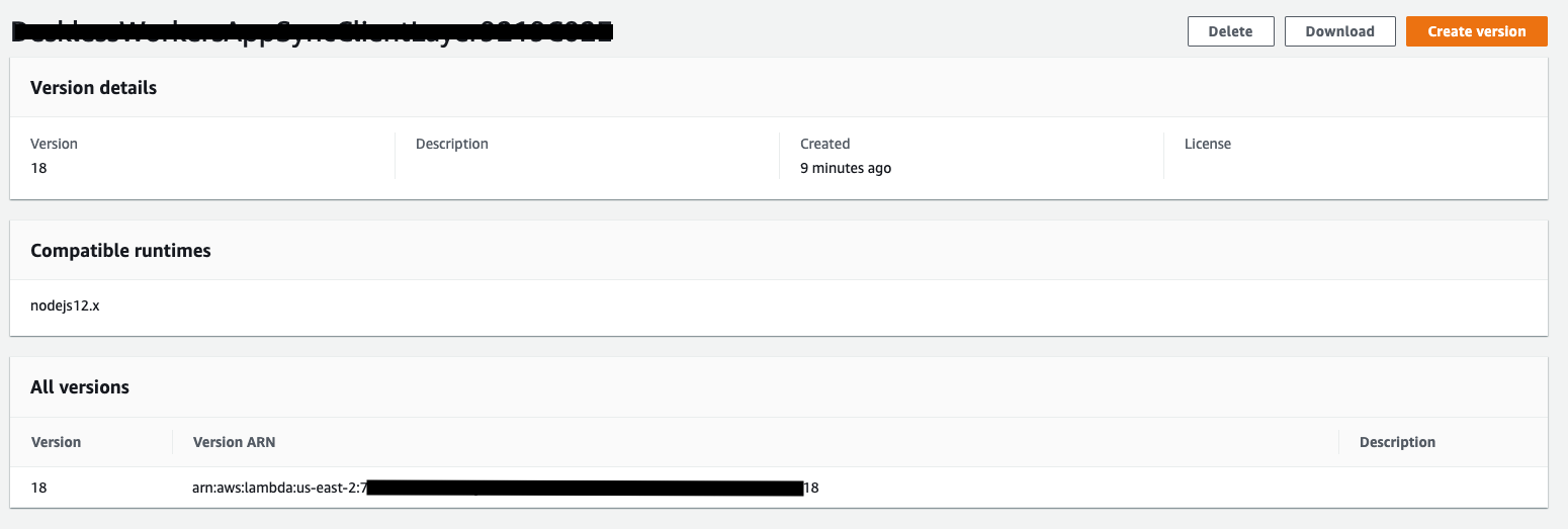(aws-lambda) Layers older versions disappear when deploy a new version ...