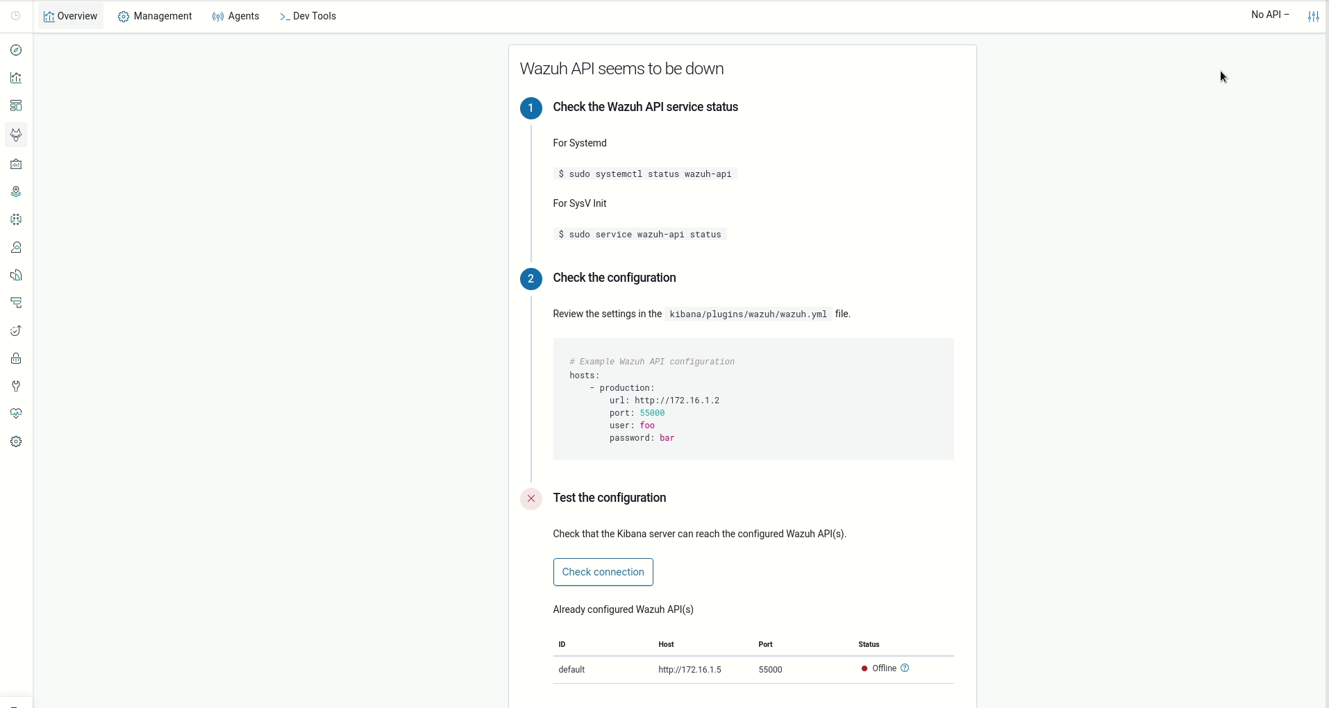 The Unique Api Is Not Set As Default · Issue 1988 · Wazuhwazuh Dashboard Plugins · Github
