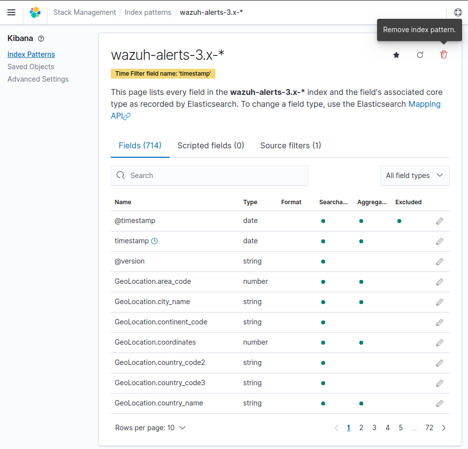 "Field" is a required parameter on some tabs in app · Issue #2504 · wazuh/wazuh-dashboard ...