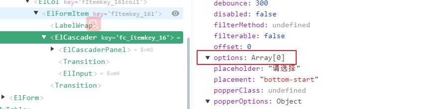 element Cascader 多级联动，异步获取数据,数据未更新 · Issue #165 · xaboy/form-create · GitHub