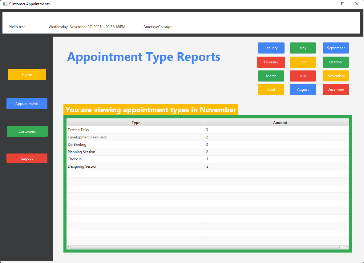GitHub - Tamiyo22/AppointmentSchedulingApplication: •CRUD based console application in Java and ...