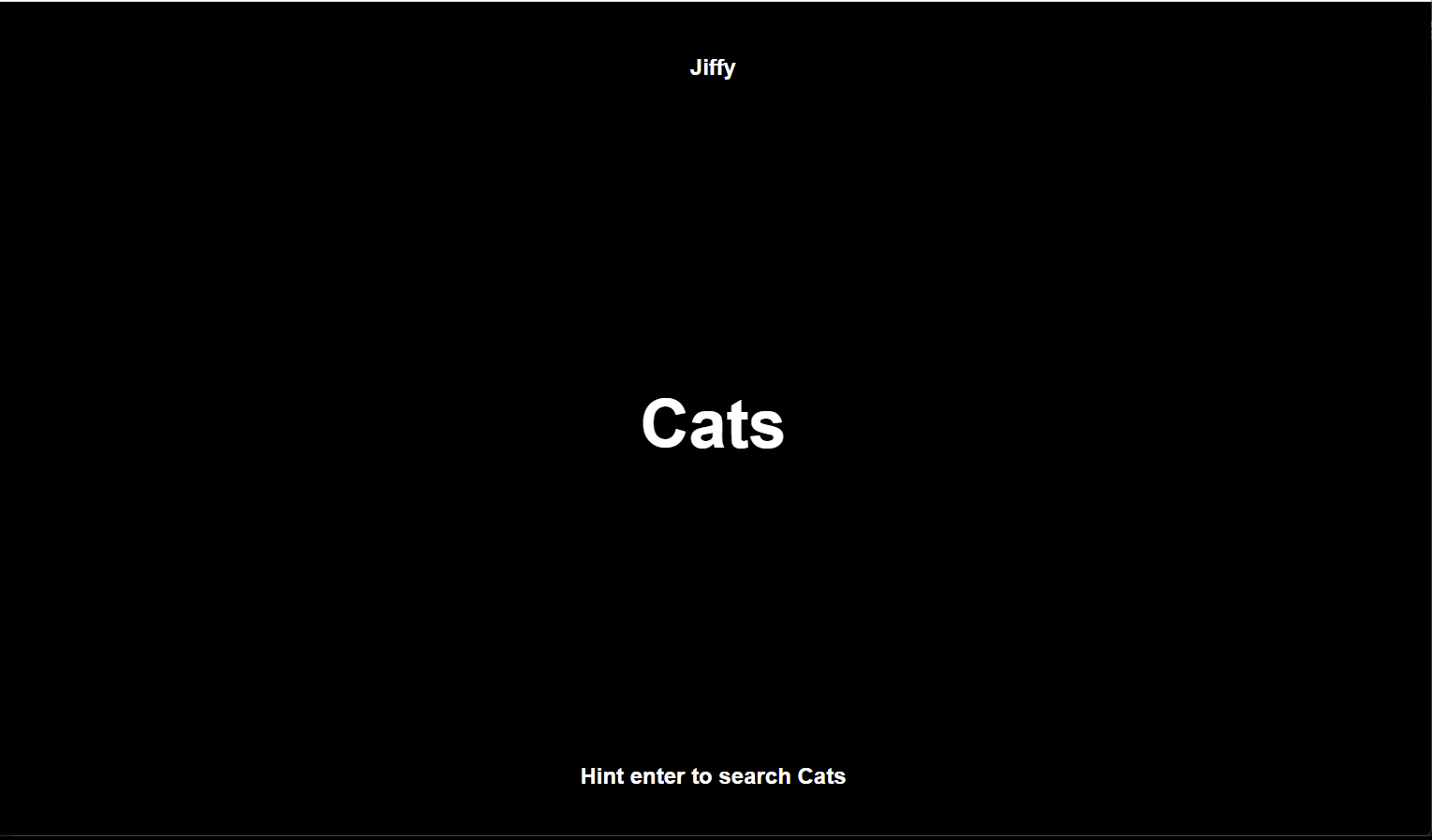 GitHub - Tamiyo22/jiffy-Project: Recreated Giphy website using Giphy API and React library