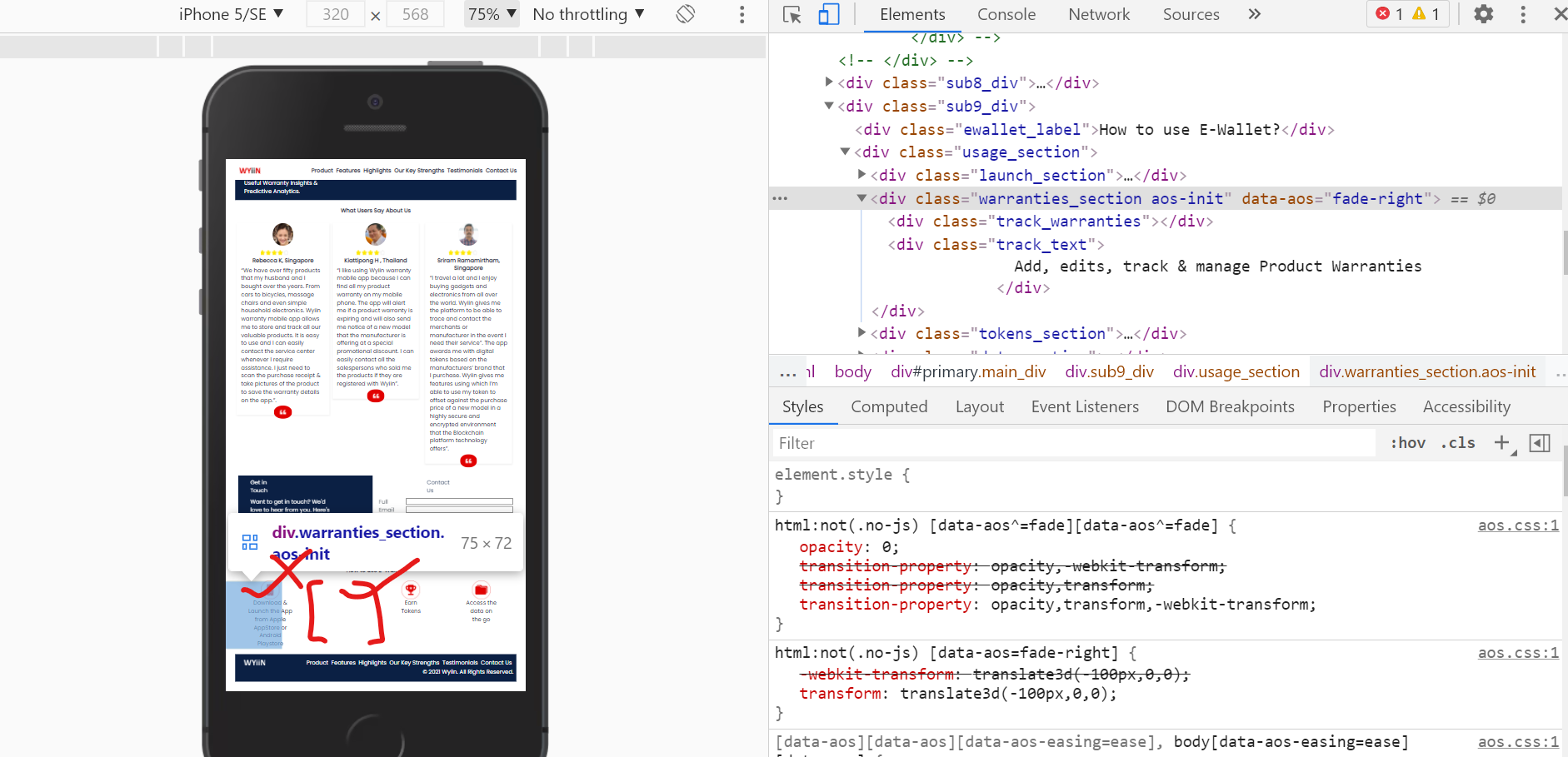 Animation gets triggered but doesnt come to original position. · Issue #674 · michalsnik/aos ...