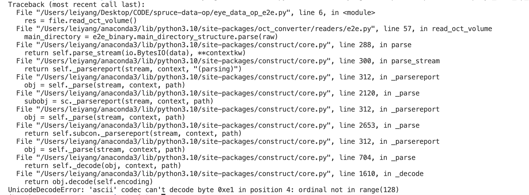 Help Unicodedecodeerror · Issue 1032 · Construct Construct · Github