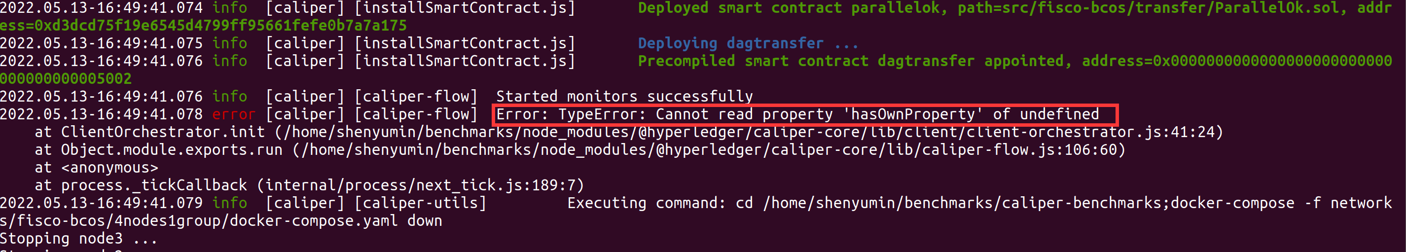 关于Caliper压测的小白问题 · Issue #1248 · FISCO-BCOS/FISCO-BCOS · GitHub