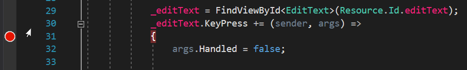 Event EditText.KeyPress not called on real devices · Issue #2243 ...