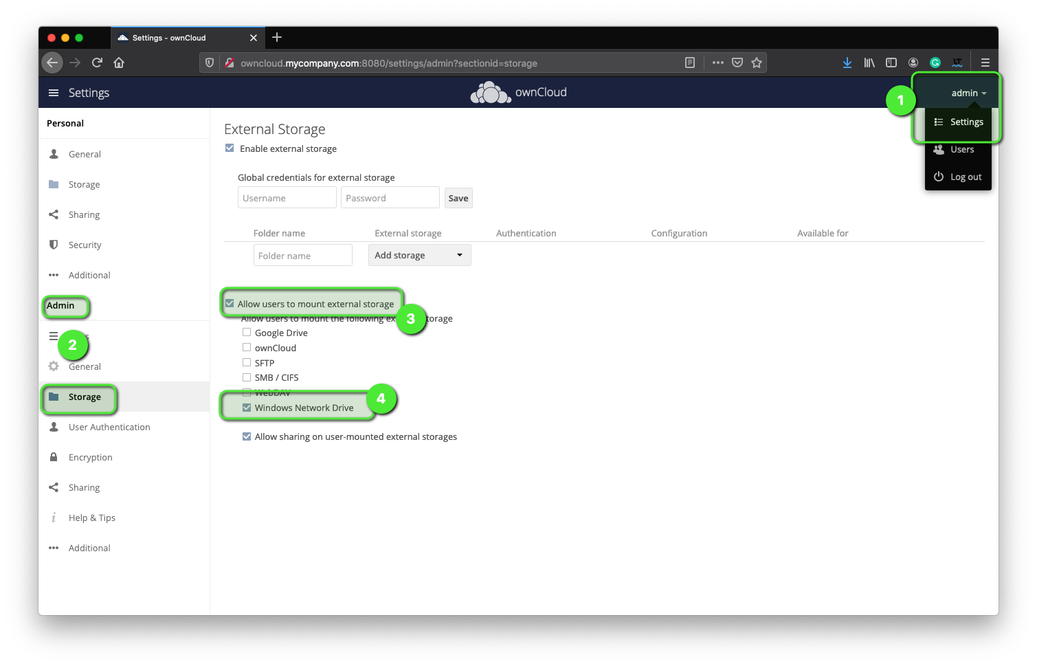 WND Configuration Quick Guide · Issue #2872 · owncloud/docs · GitHub