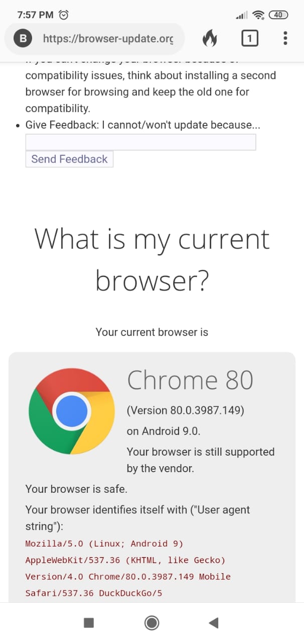 "YOUR BROWSER IS OUT OF DATE" error in web interface. · Issue #5237 · buildbot/buildbot · GitHub