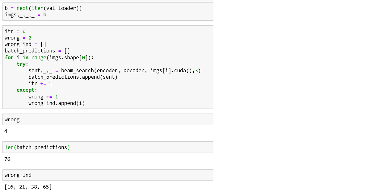 error in computing the beam search for all images · Issue #18 · sgrvinod/a-PyTorch-Tutorial-to ...