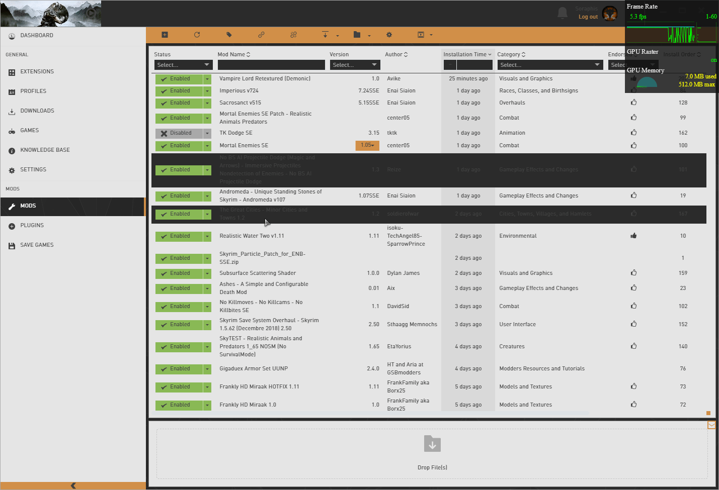 CPU usage and Rendering · Issue #2988 · Nexus-Mods/Vortex · GitHub