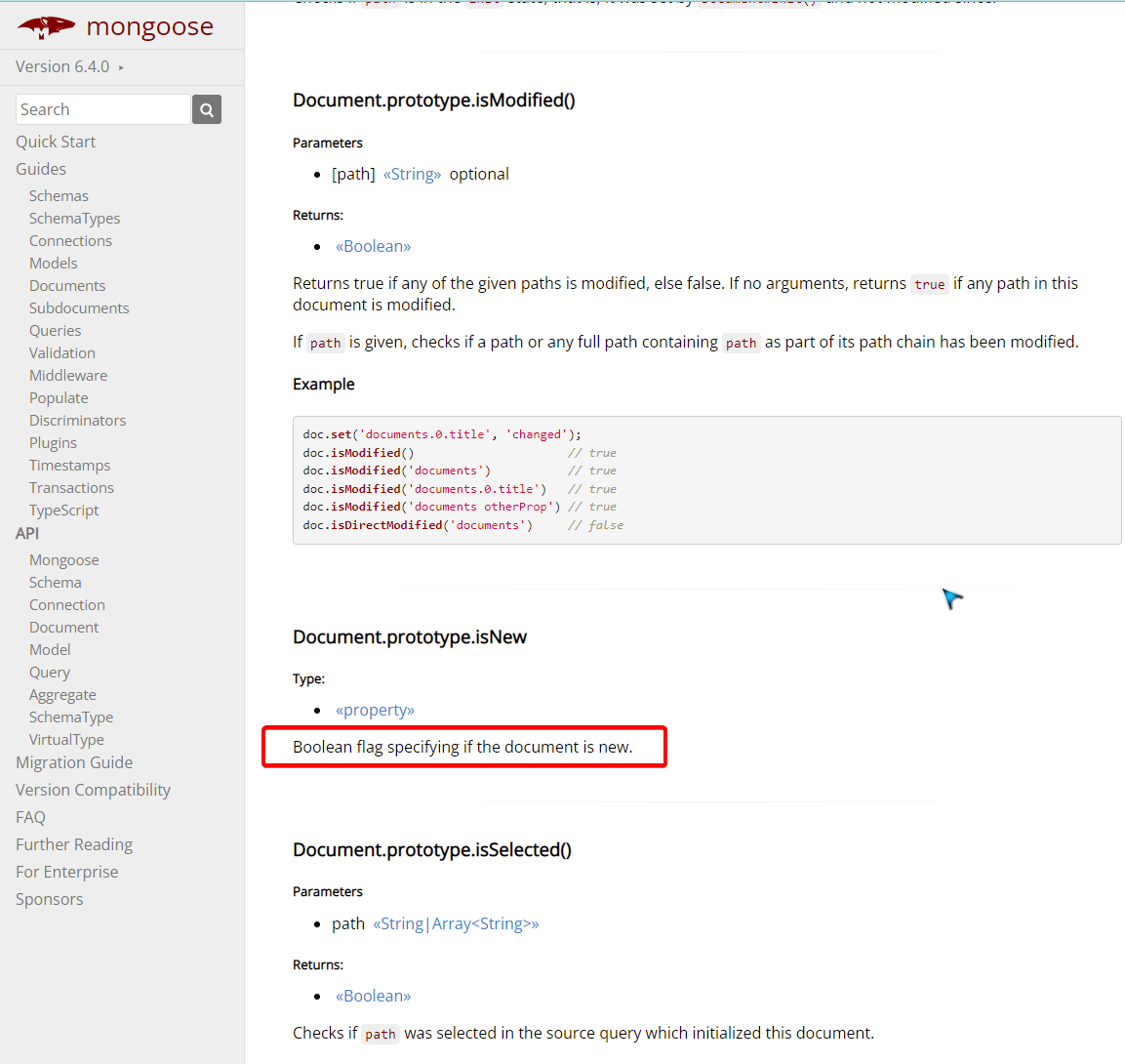 When and under what conditions Document.prototype.isNew returns true? · Issue #11990 ...
