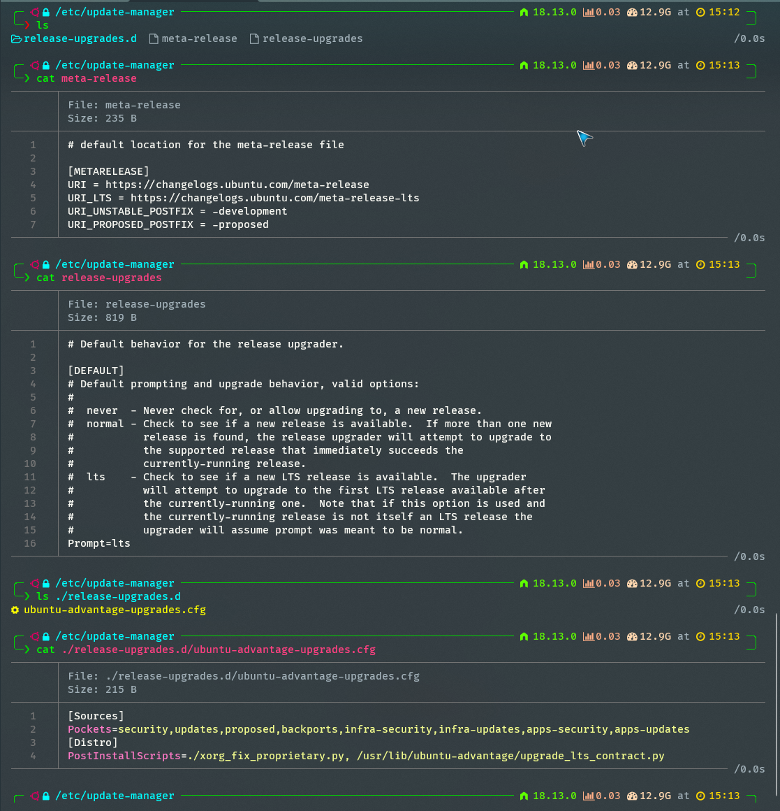 When starting a new session, the following message is displayed: "sed: couldn't open temporary ...