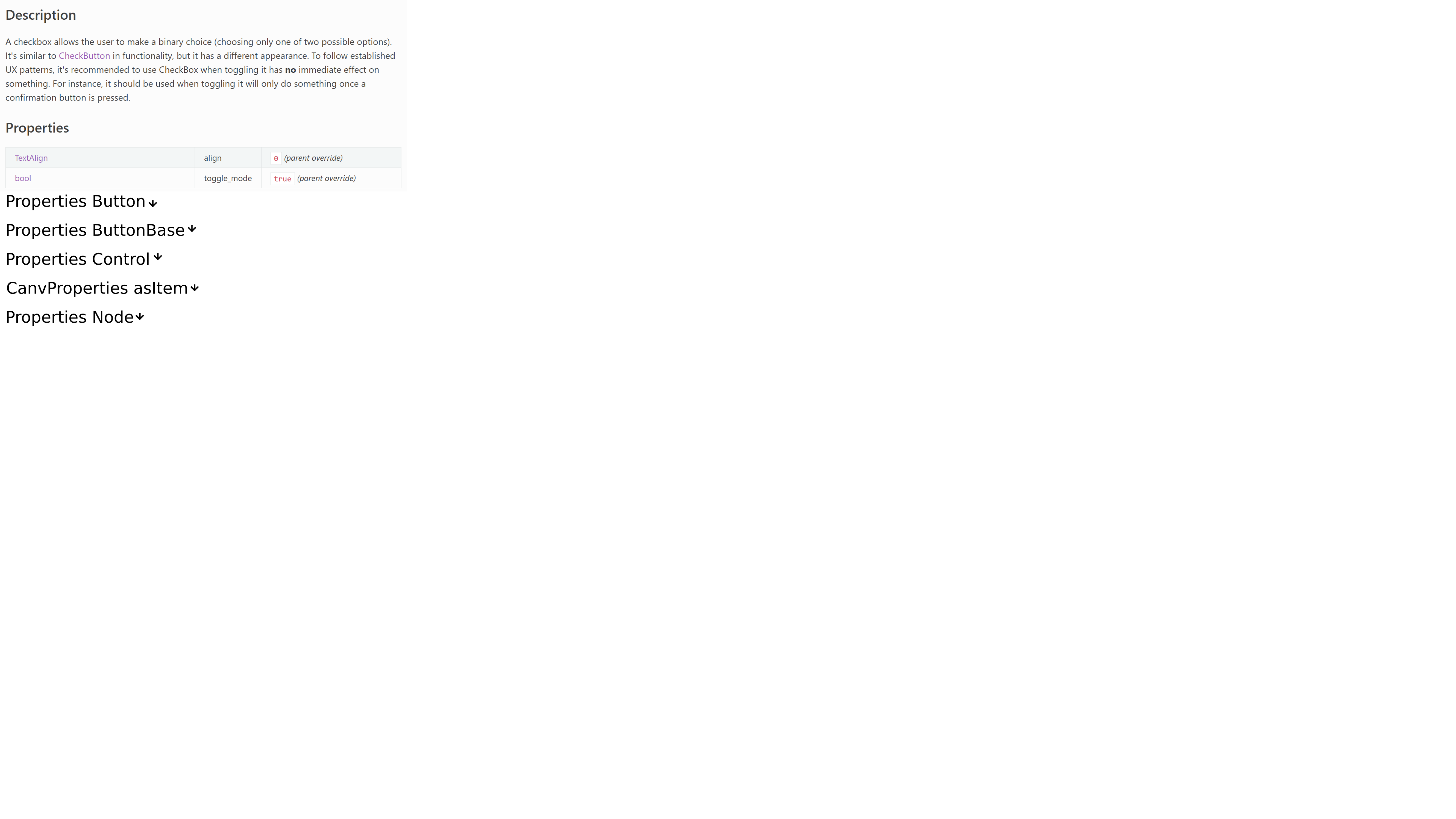 Make all properties class has access to available on one screen · Issue #4434 · godotengine ...
