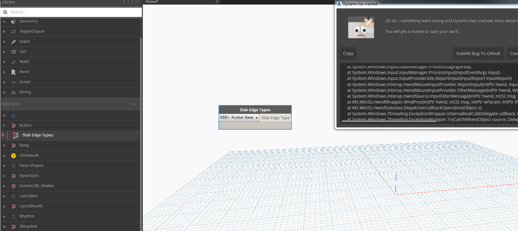 Dynamo 2.0.0 Crashing on moving custom node · Issue #8818 · DynamoDS/Dynamo · GitHub