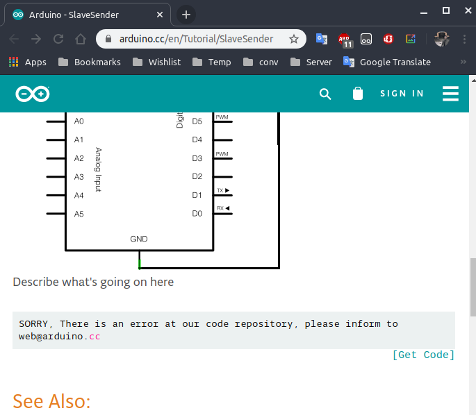 Documentation I2c Contains Duplicate Code · Issue 9740 · Arduinoarduino · Github