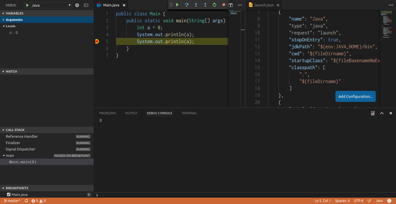 The Debugger Starts With Nothing Happening · Issue 27 · Donjayamannejavavscode · Github 