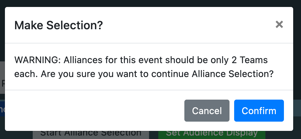 Alliance Selection Team Count · Issue #595 · FIRST-Tech-Challenge/scorekeeper · GitHub