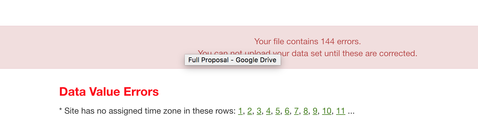 "Site has no assigned time zone in these rows:" error in Bulk Upload · Issue #602 · PecanProject ...