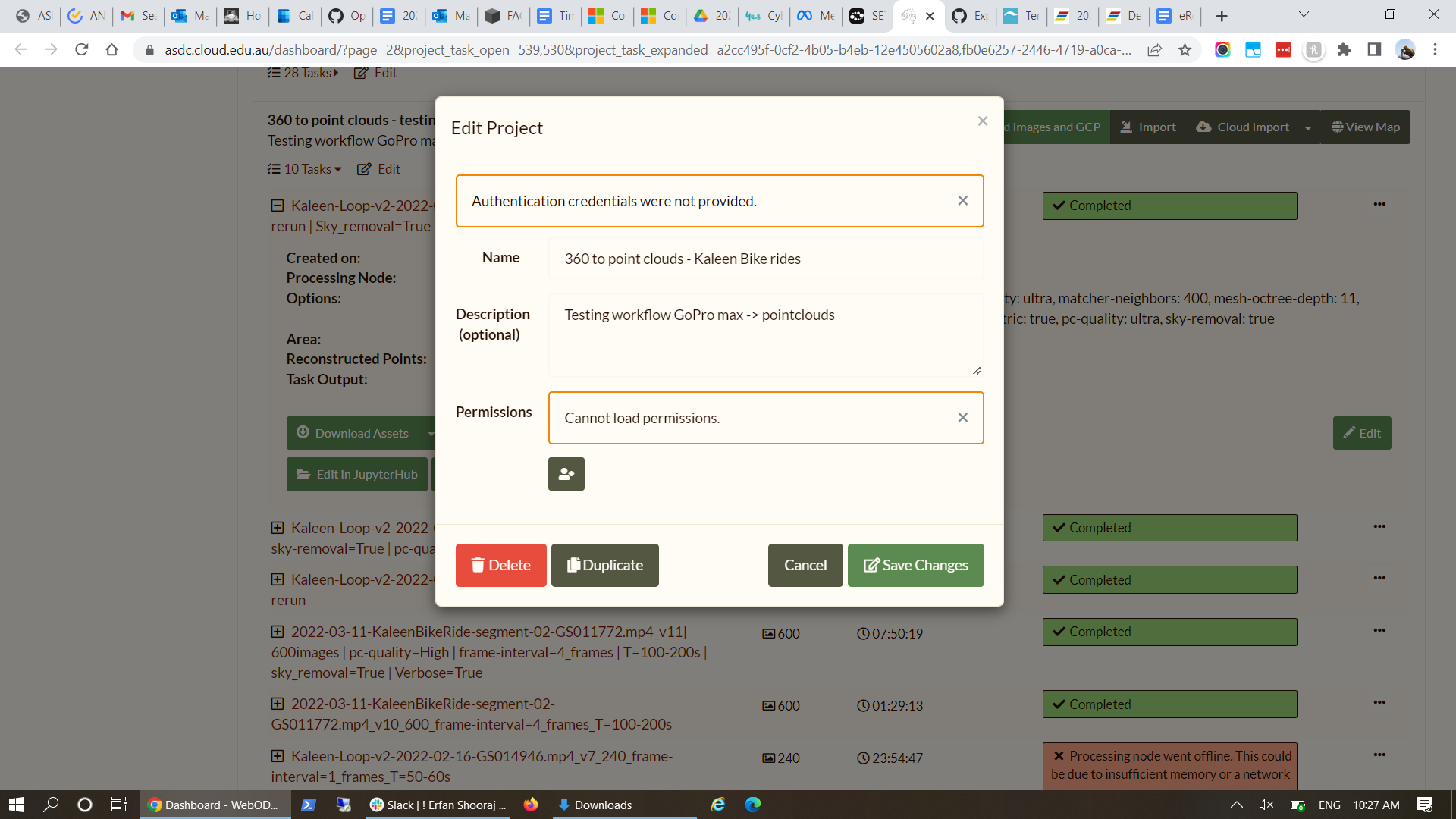Issue With Editing Project Details · Issue 1253 · Opendronemapwebodm · Github