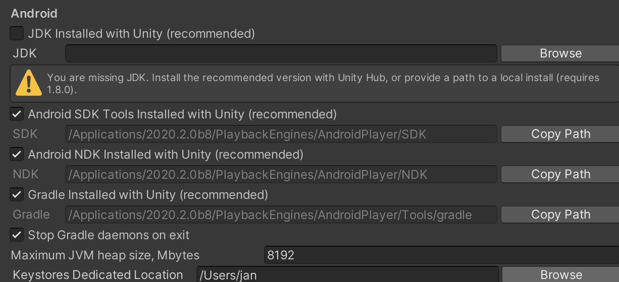 No Java runtime present, requesting install. · Issue #849 · firebase/quickstart-unity · GitHub