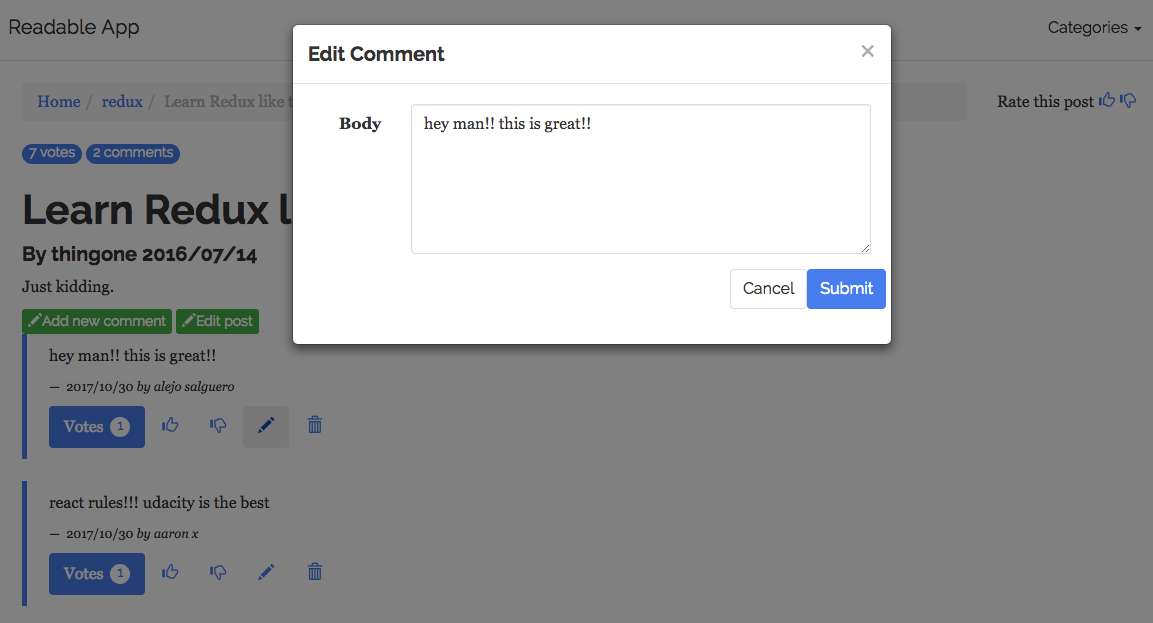 GitHub - dev-yohan/udacity-my-readable