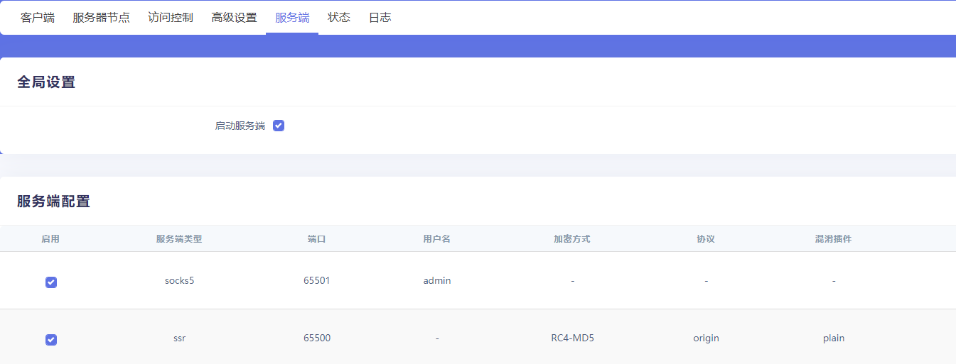 SOCKS5 代理服务端（全局）：显示运行中，但实际并没有开 · Issue #3971 · coolsnowwolf/lede · GitHub