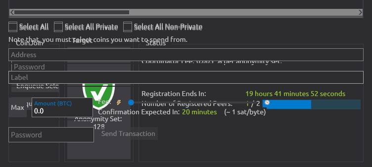 Send close and reopen layout disaster · Issue #1800 · WalletWasabi/WalletWasabi · GitHub