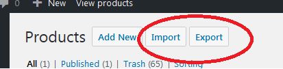 Add unique ID to Import/Export buttons at backend · Issue #19431 ...