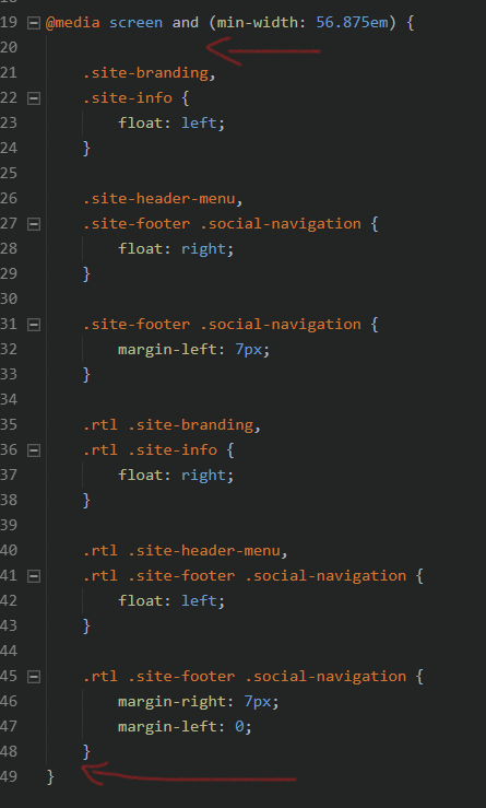 [CSS] Wrong formatting in `media`? · Issue #317 · HookyQR/VSCodeBeautify · GitHub