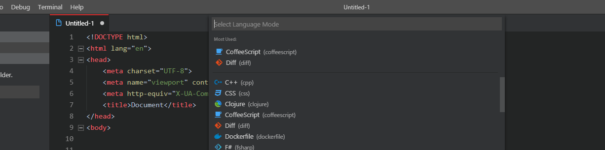 Section `Most Used` in Language Selection · Issue #76540 · microsoft ...