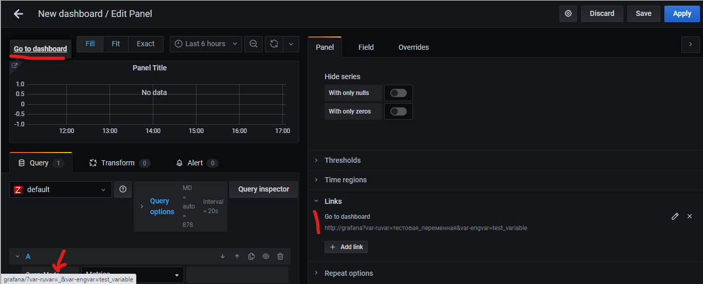 Panel link does not support non english simbols in URL · Issue #28938 · grafana/grafana · GitHub