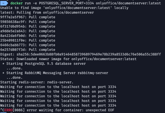 Enviroment variables do not change port · Issue #151 · ONLYOFFICE/Docker-DocumentServer · GitHub