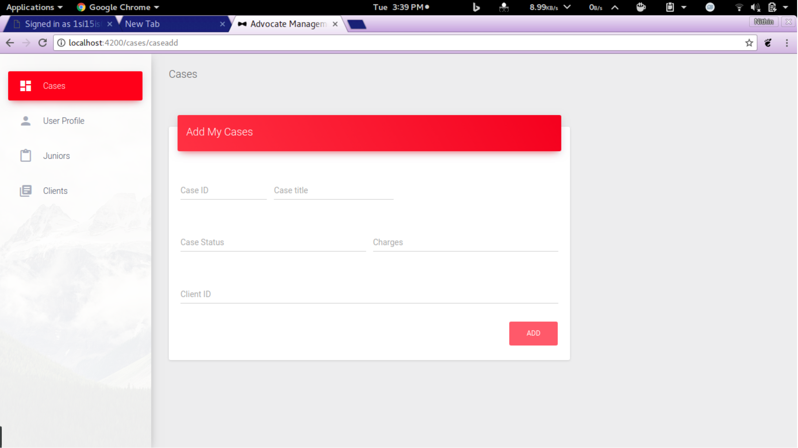 GitHub - nithin1shastry/advocatedatabase: a sample advocate database ...