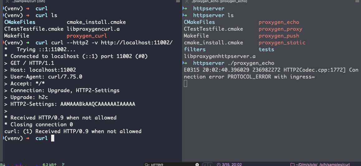 HTTP/2 how to use ./proxygen_echo · Issue #354 · facebook/proxygen · GitHub
